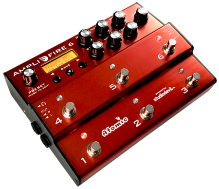 AmpliFire 6 - Atomic Amps | AmpliFire Pedal | CLR Reference FRFR Monitors