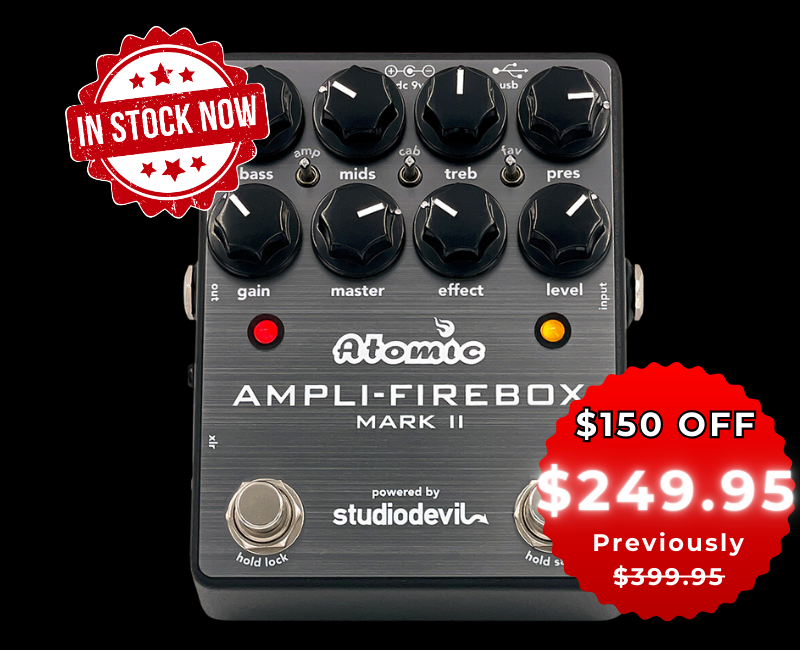 Bass Box - Atomic Amps | AmpliFire Pedal | CLR Reference FRFR Monitors